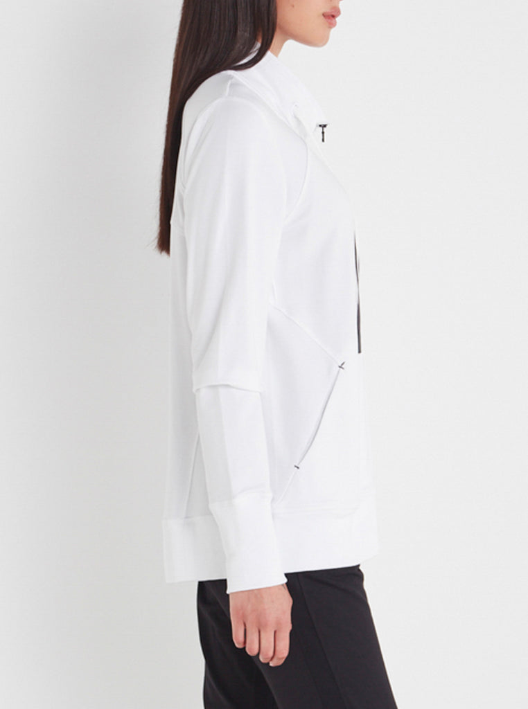 Spy Jacket - White – HEM Store