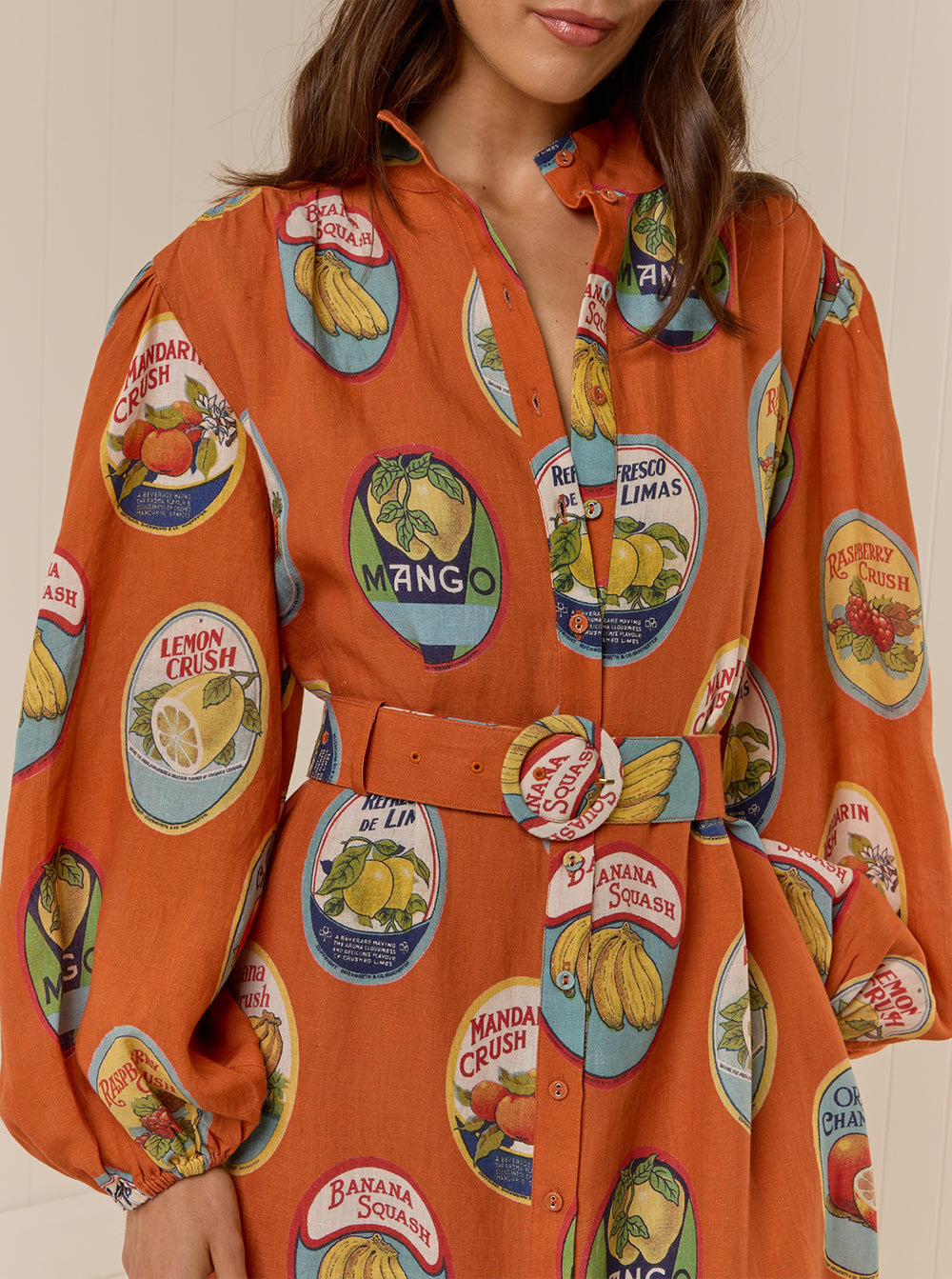 Noddy Dress - La Fruta Orange – HEM Store