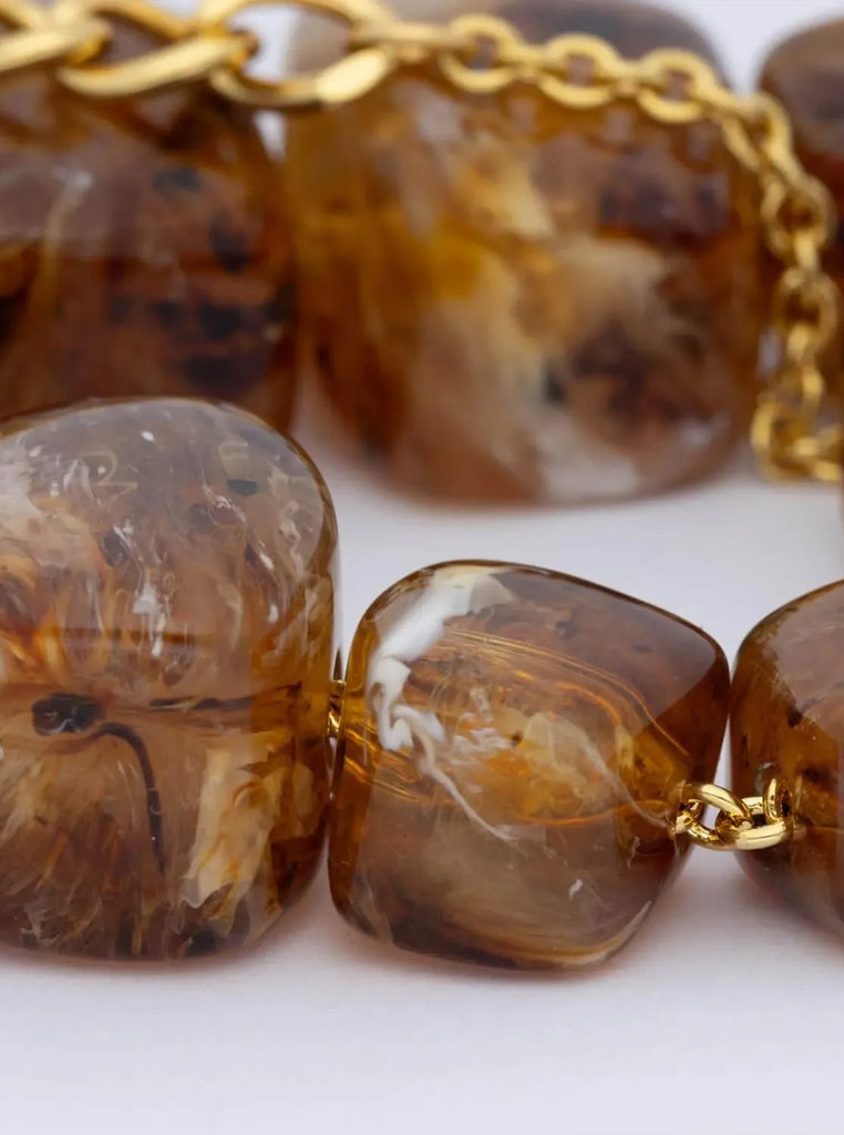 Big Organic Shaped Necklace - Bernstein – HEM Store